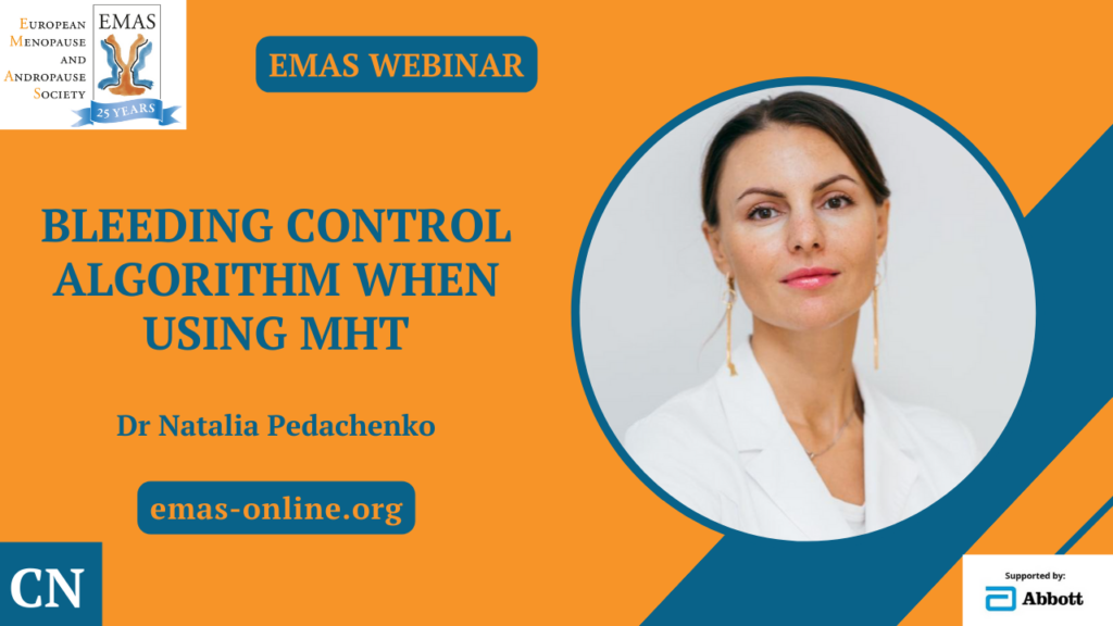 Bleeding Control Algorithm When Using Mht Zh European Menopause And