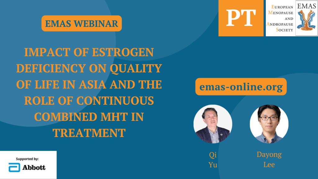 Impact of estrogen deficiency on quality of life in Asia and the role ...
